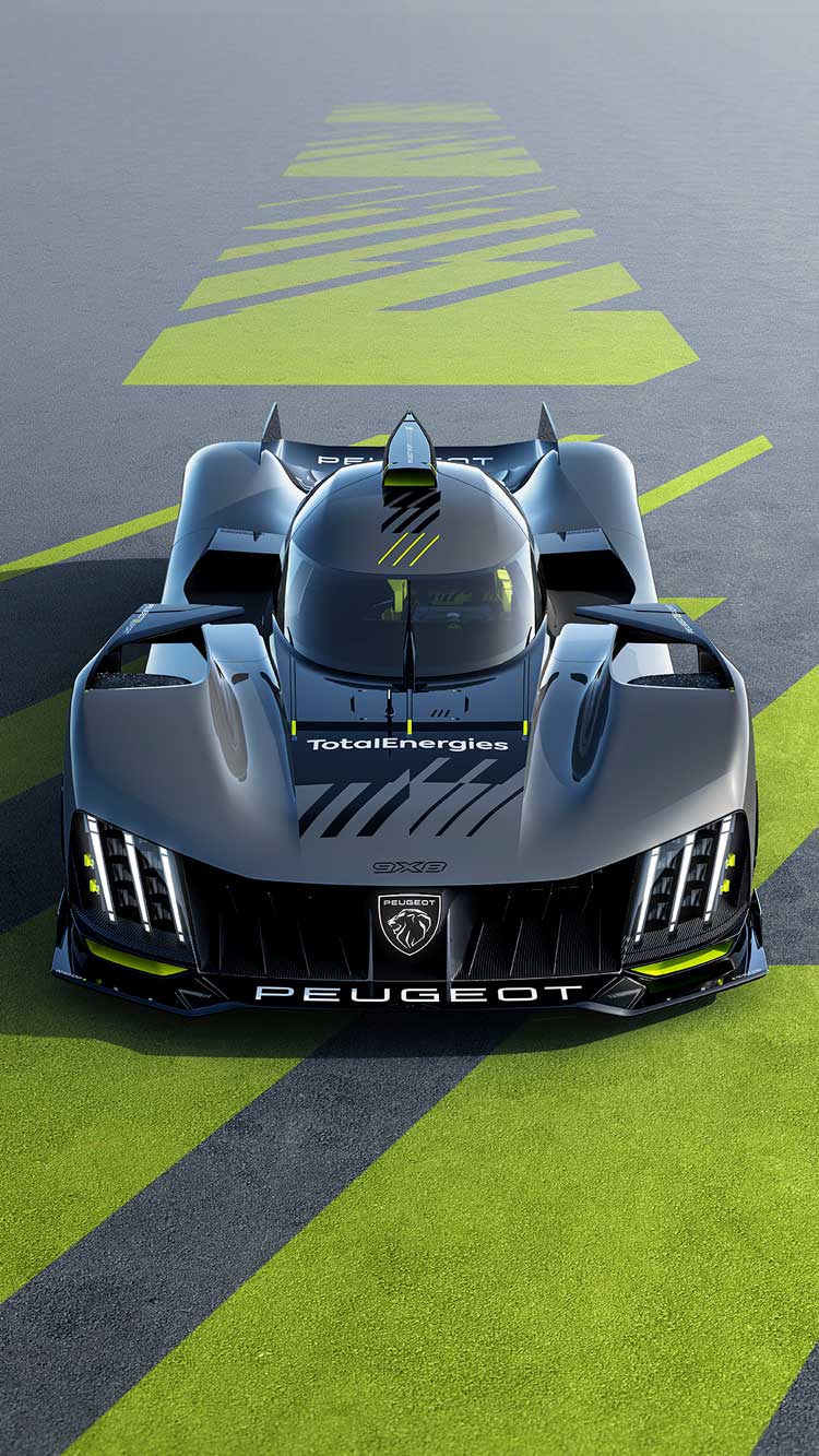 NEW PEUGEOT 9X8 HYPERCAR – DESIGNED TO RACE